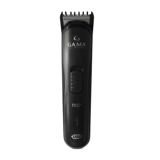 Maquina De Acabamento Gama T827 Black Titanium Usb Bivolt - Aparador de Pelos, Barba e Cabelo ...