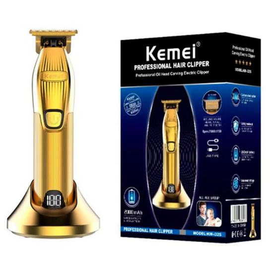 Maquina De Acabamento Kemei KM - I32s GOLD Entrega Rapida - Aparador de Pelos, Barba e Cabelo ...