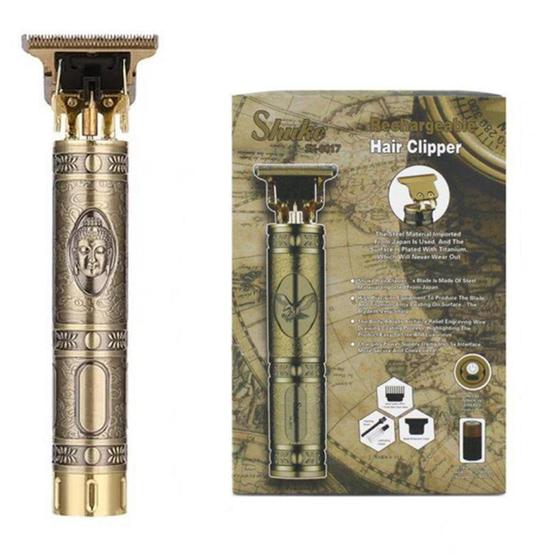 Maquina De Barbear Aparador e Acabamento Elétrico Recarregável Pra ...