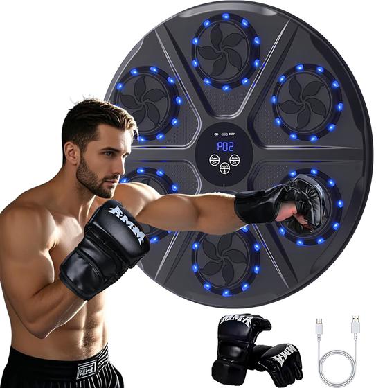 Máquina de boxe musical YISAUBEU 2025 com Bluetooth para adultos ...
