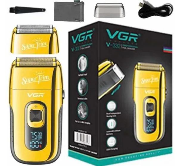 Máquina De Cabelo Profissional Shaver Vgr V-332 Malha Extra - Lâmina para Máquina de Cortar ...