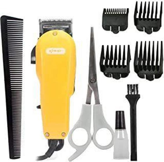 Máquina de Cortar Cabelo e Barba Profissional Knup QR-8918 - Máquina de ...