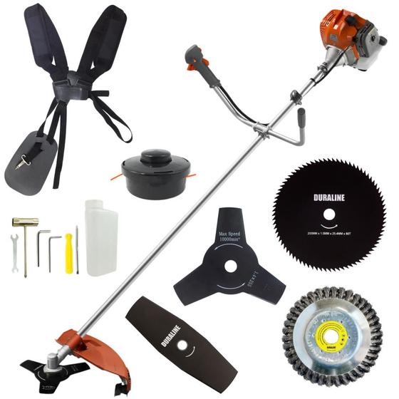 Máquina de Cortar Grama Lateral Á Gasolina Tekna RL520AC 52cc Alta ...