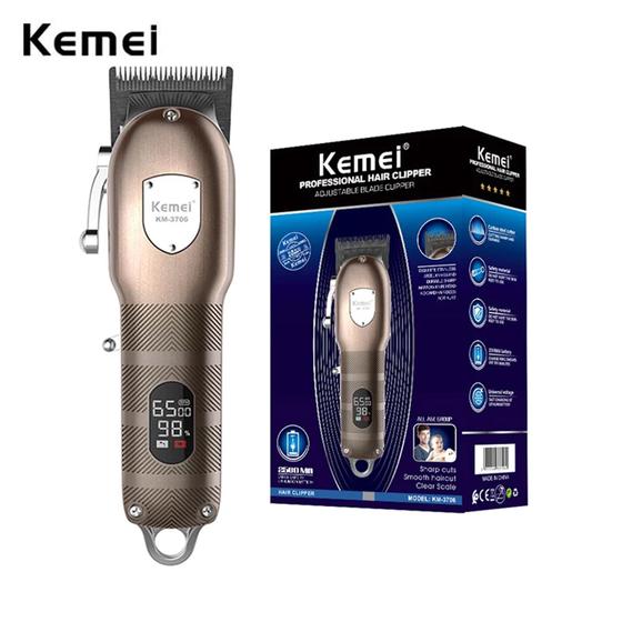 Máquina de Corte Kemei Modelos KM-1926/KM-3705/KM-3706 - Máquina de Cortar Cabelo - Magazine Luiza