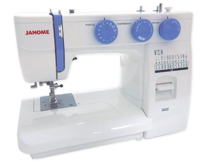 Máquina de Costura Janome 3022 - Máquina de Costura Doméstica ...