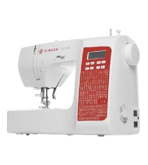 Maquina De Costura Marca Singer Modelo Sc 220 Bivolt - Máquina de ...