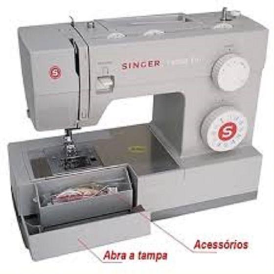 Máquina De Costura Reta Singer Facilita Pro 4423 Portatil - Máquinas de ...