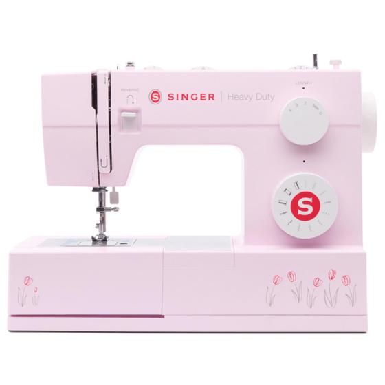 Máquina de Costura Singer Facilita Pro 4411 Heavy Duty Rosa Tulipa 110v ...