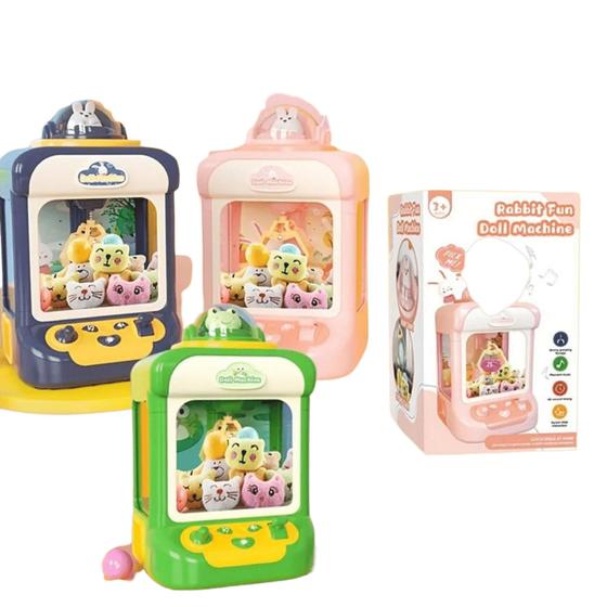 Máquina de Pegar Bichinhos - Doll Machine (Rabbit Fun) - Máquina de ...
