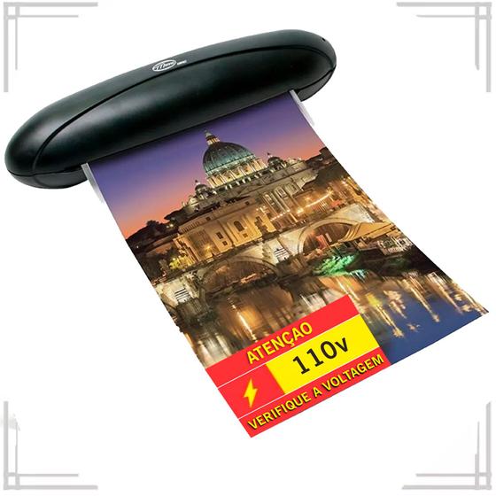 Maquina De Plastificar Laminar Documentos Tamanho A4 127v ...