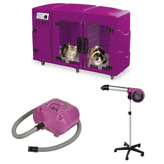 Maquina de Secar + Secador 5000 e Soprador Revolution Kyklon Pink ...
