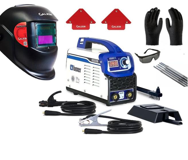Maquina De Solda Inversora Touch 150 Amp Masc Autom Esquadro - Boxer ...