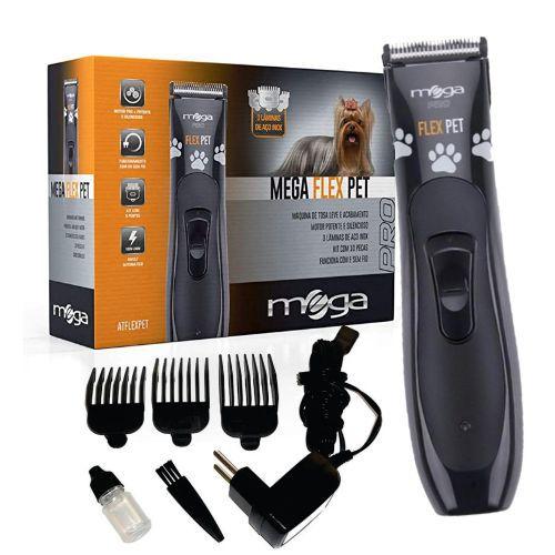 Máquina De Tosa E Acabamento Com 3 Lâminas Flex Pet Bivolt - Mega ...