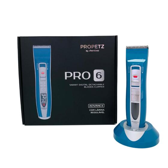 Máquina De Tosa Profissional PRO6 com Lâmina Regulável - Propetz - Cães e Gatos - Máquina de ...