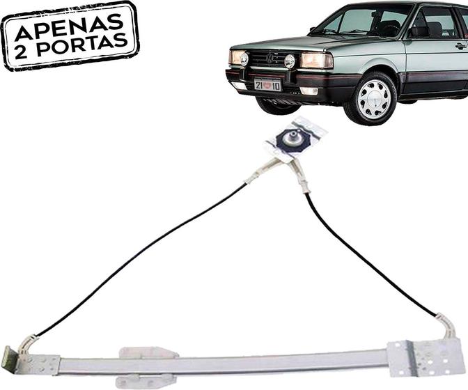 MáQuina De Vidro Manual Gol Saveiro 87 A 94 Direito - ZINNI E GUELL ...