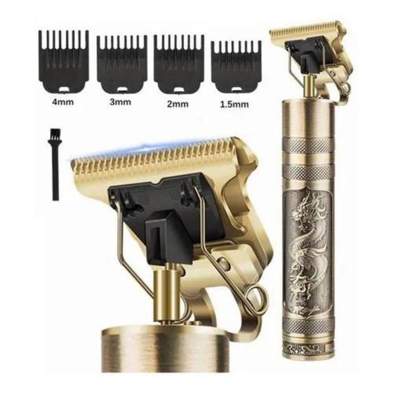 Máquina Dragon Retro Ultra Afiado Barba Cabelo Profissional - Cobra Cb ...