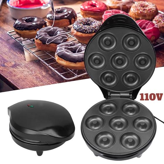 Máquina Elétrica Donut Maker para Café da Manhã Mini Dounts Alta Potência 110 V - Online ...
