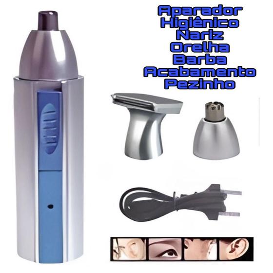 Máquina Higiênica De Tirar Pelo Nariz Barba Orelha Bigode Cabelo ...