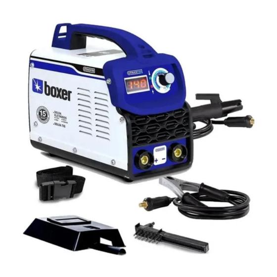 Máquina Inversora De Solda Boxer 140 Amperes Touch150 Bivolt - Boxer ...