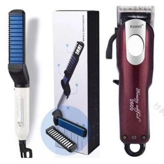 Maquina Kemei 2600 Profissional Chapinhapara Barba E Cabelo - Kemei ...