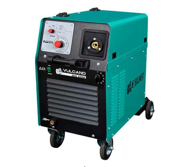 Máquina Mig/Mag Vulcano Mig-250M 30-225A 220V Monofásico Balmer ...