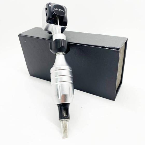Máquina Rotativa de Tattoo Atomus Flash Prata - ATOMUS TATTOO - Máquina ...