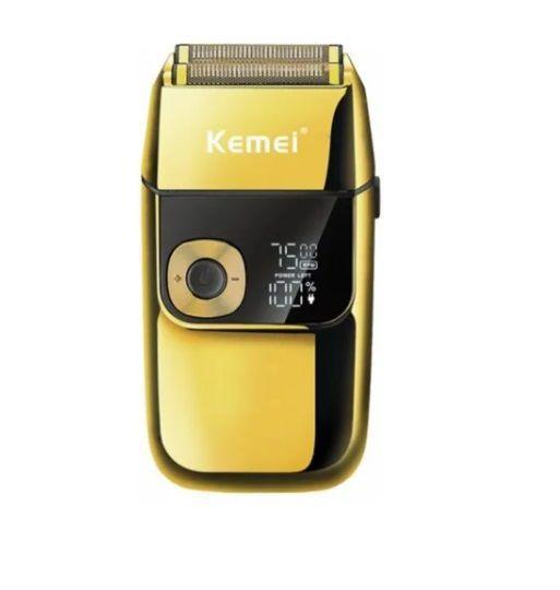Maquina Shaver Profissional Kemei km 2028 com visor - Máquina de Cortar Cabelo - Magazine Luiza