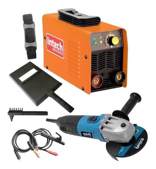 Máquina Solda Inversora Mma Smi130 + Esmerilhadeira Philco - Intech ...