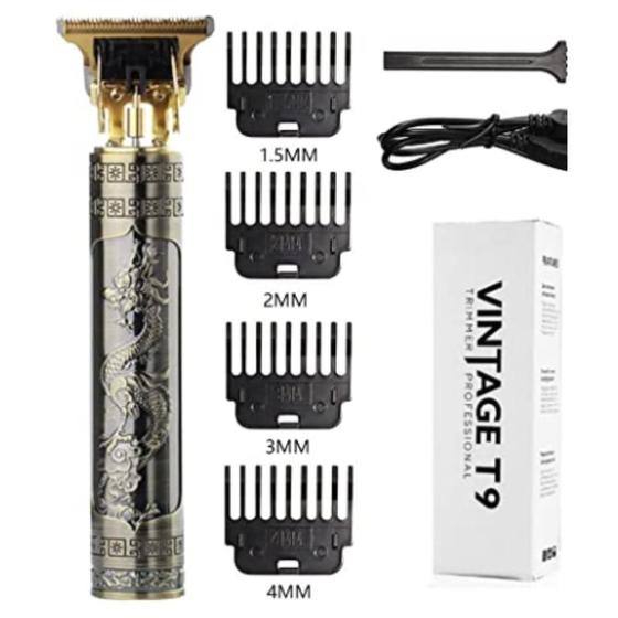 Maquina T9 Vintage Profissional De Acabamento 2022 - Vintage T9 - Aparador de Pelos, Barba e ...