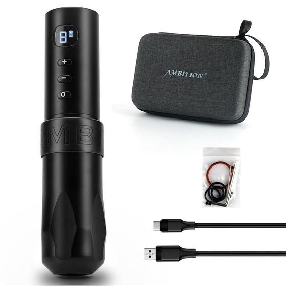 Maquina Tattoo Pen Ambition Bateria Integrada - Máquina de Tatuagem ...