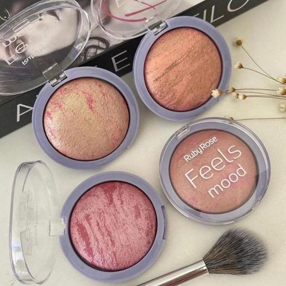 Marble Blush Feels Mood - Ruby Rose - Blush - Magazine Luiza