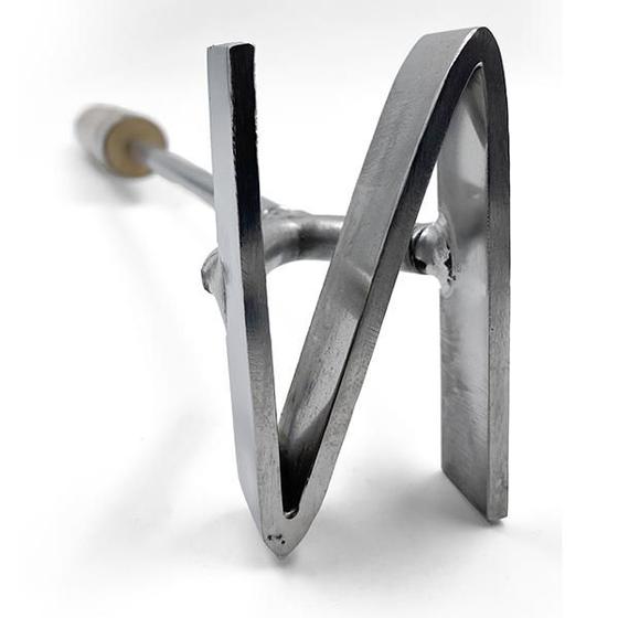Marca de Gado em aço inox Letra N - Keep Roping - Camiseta Masculina ...