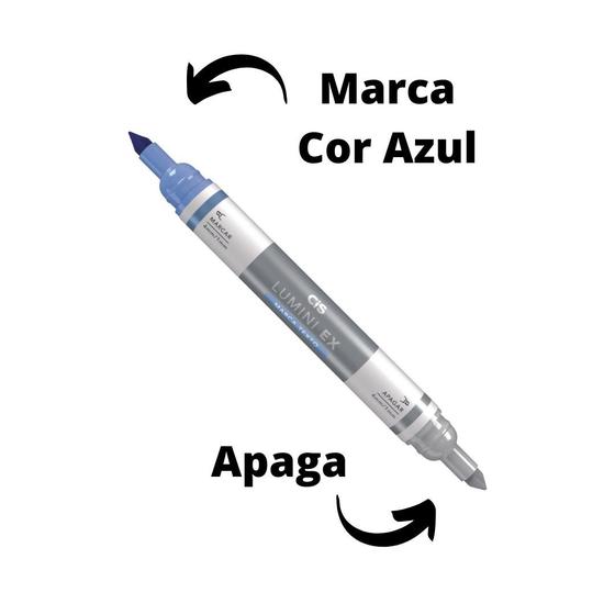 Marca Texto Apagável Cis - Lumini Ex - Marca-Textos duas pontas: uma ...