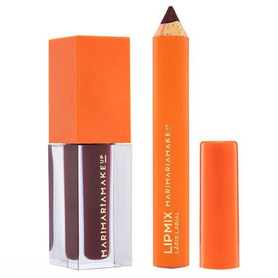 Mari Maria Lip Mix Labial Hera Kit Batom Líquido + Lápis Labial - Mari ...