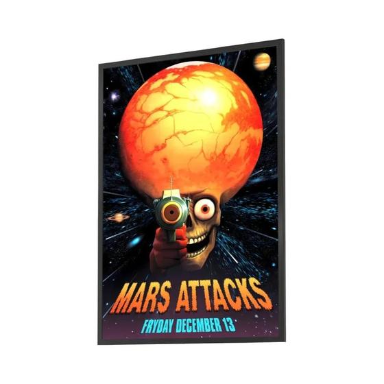 Mars Attacks Retro Kraft Paper Poster Adesivo DIY Arte Estética Pintura ...