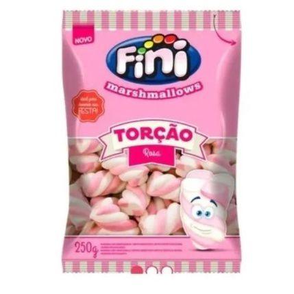 Marshmallow Fini Rosa Torção Fini Pacote - 250g - Marshmallow ...