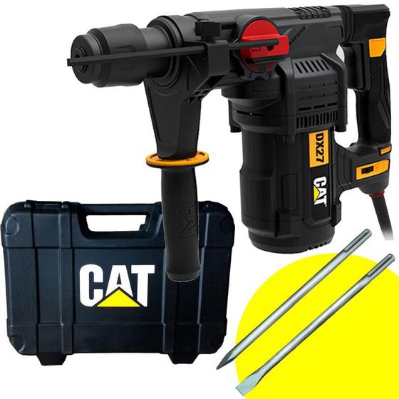 Martelete SDS-Max Perfurador Rompedor 1500W 32 MM com Maleta DX27 CAT ...