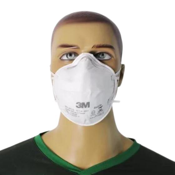 Mascara 3m 8801 Pff2 Branca Sem Valvula N95 Unidade - Máscara Facial ...