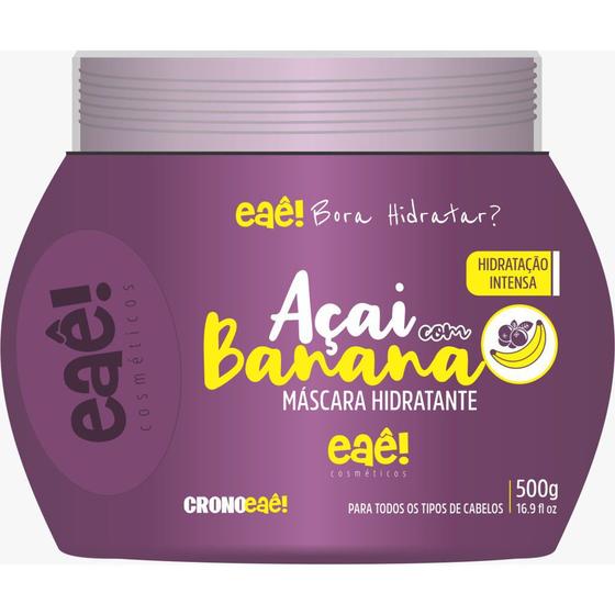 Máscara Açaí com Banana 500g - Eaê! Cosmeticos - Eaê Cósmeticos ...