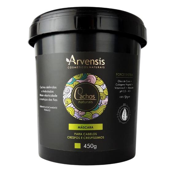 Máscara Arvensis Cachos Crespos E Crespíssimos 450g - Máscara Capilar ...