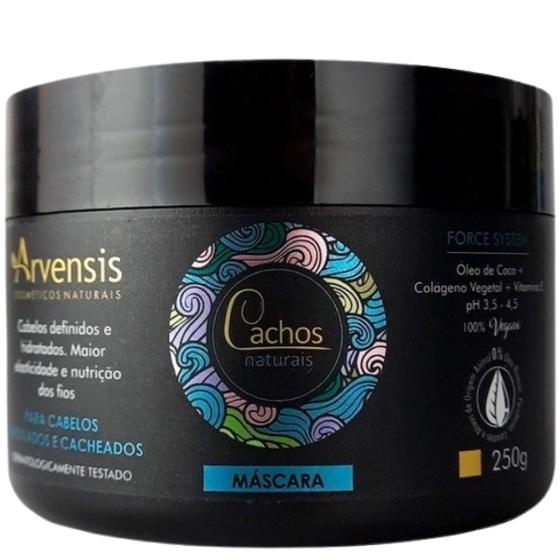 Máscara Arvensis para Cachos Ondulados E Cacheados 250g - Arvensis ...