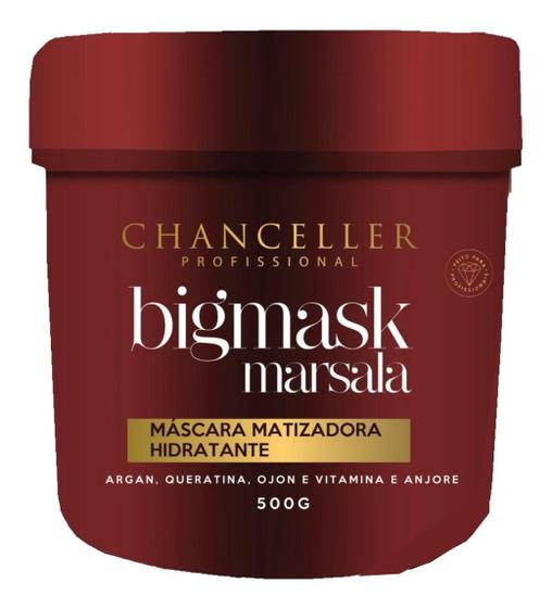 Máscara Ativador De Tons Marsala Matizador Profissional - Chanceller ...