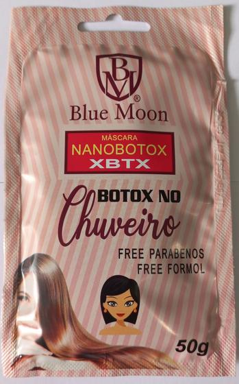 Máscara Botox no Chuveiro Sachê 50g - Blue Moon Brasil - Cuidados com o ...