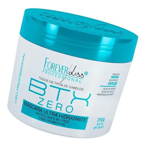 Mascara Botox Zero Hidratante 250g Sem Formol Forever Liss - Cuidados ...