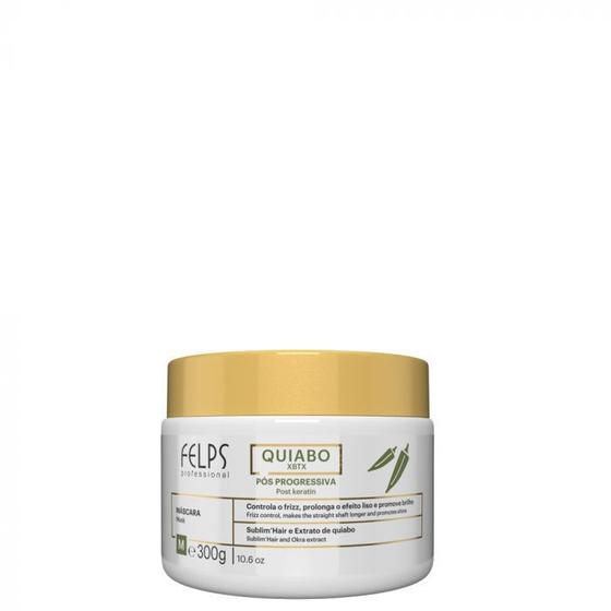 Máscara Capilar Felps Professional Quiabo XBTX Pós Progressiva 300g ...