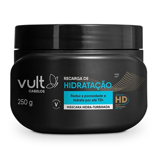 Máscara Capilar Hidra Turbinada Vult Cabelos Recarga Hidratação Sem Sal ...