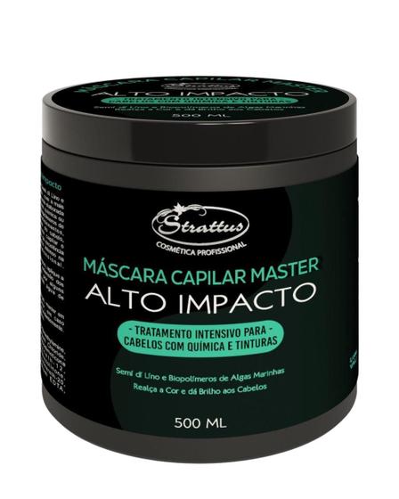 Máscara Capilar Master De Alto Impacto 500G - Strattus - Máscara ...