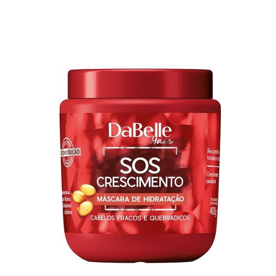 Máscara DaBelle Hair SOS Crescimento 400g - Máscara Capilar - Magazine ...