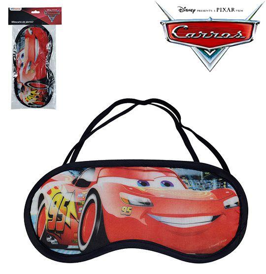 Máscara de Dormir Cars Tema Carros 18 Cm Ideal para Viagens e Boas ...