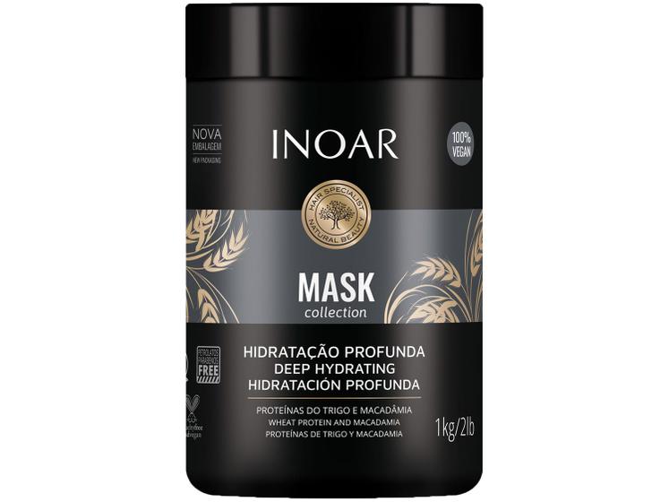 Máscara de Hidratação Inoar Mask Collection 1kg - Máscara Capilar ...